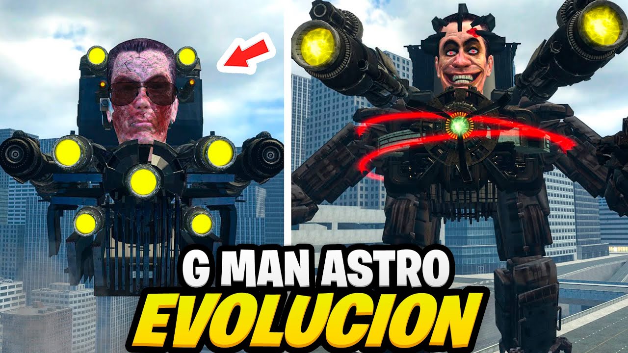 EVOLUCIÓN del NUEVO ASTRO G-TOILET en Skibidi Toilet 75! Episodio 1-75 ...