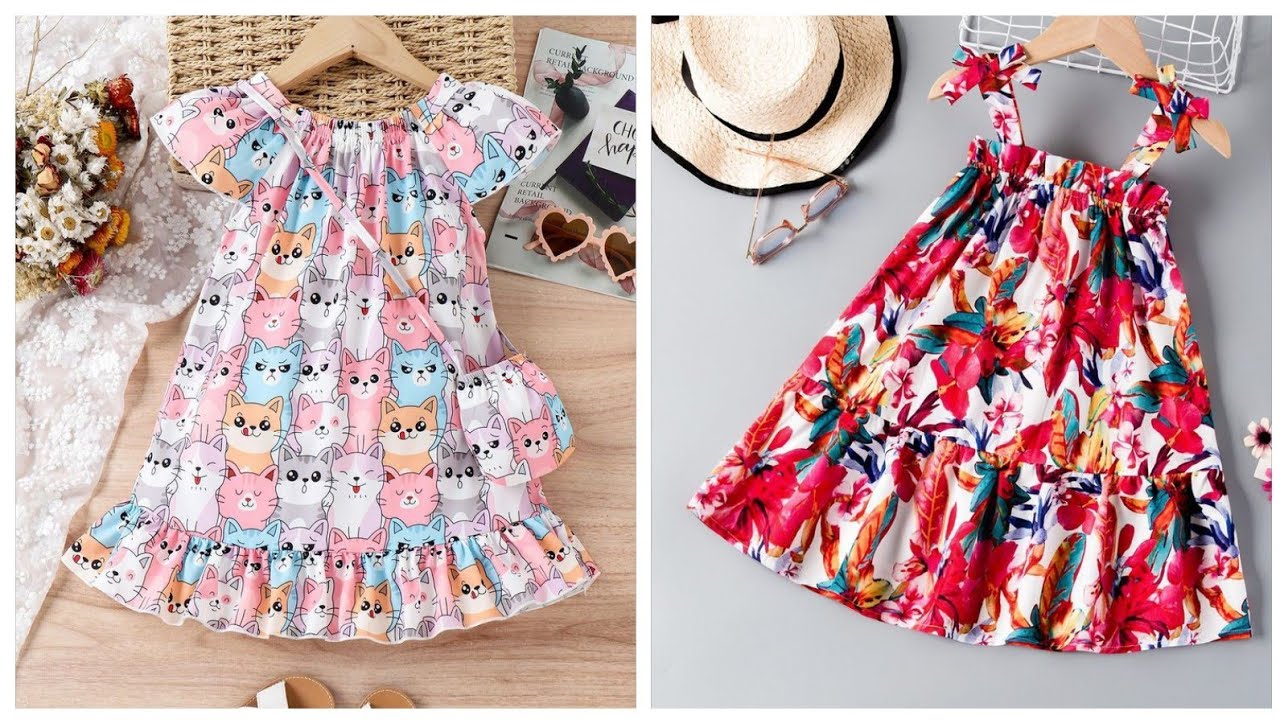 toddler girls ruffle hem dresses/toddler girls sleeves frill shrilled ...