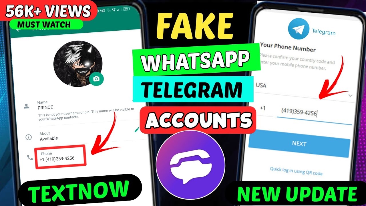 Create Telegram And Whatsapp Account With Textnow 2022 Textnow All create-telegram-and-whatsapp-account-with-textnow-2022-textnow-all