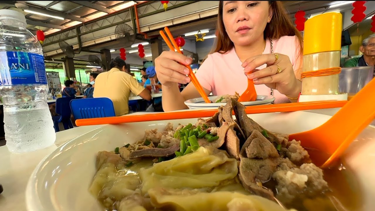 Kali Pertama Cuba Sarapan Di Sini | Kolo Mi Padu & Tak Kedekut Daging ...