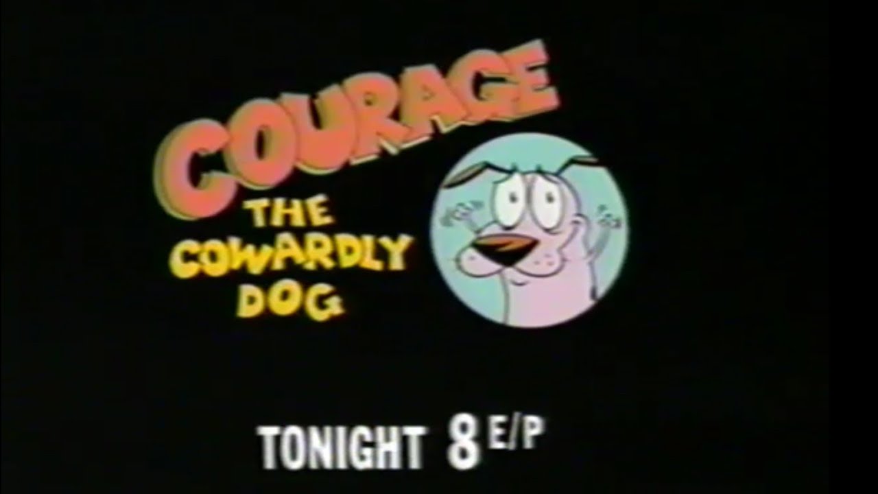 2000 Courage the Cowardly Dog Cartoon Network Commercial - YouTube