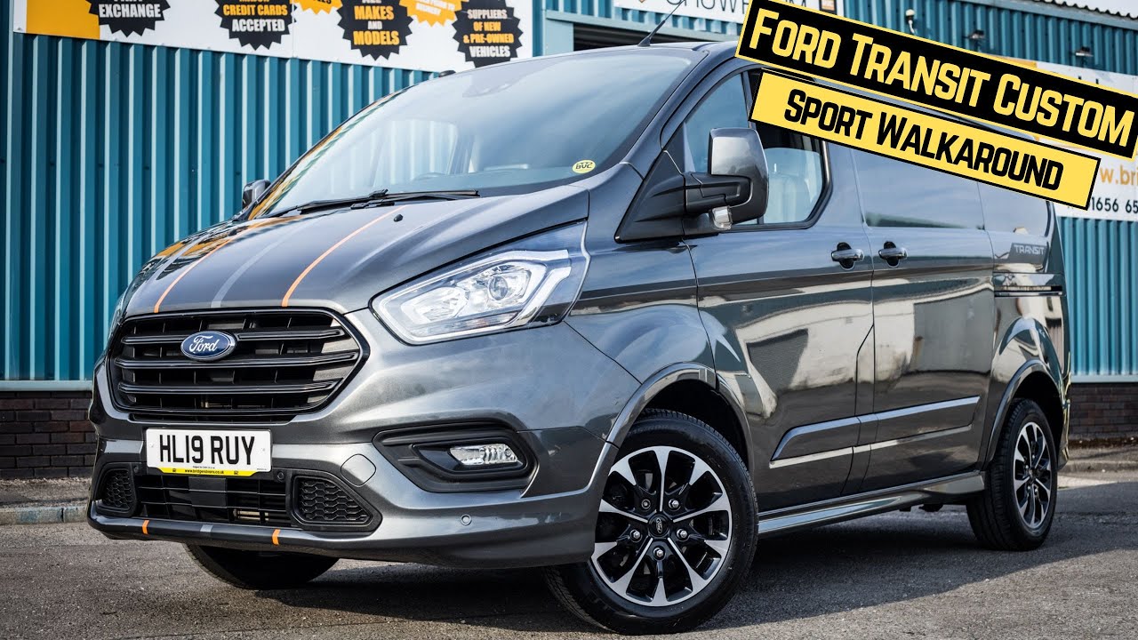 Ford Transit Custom Sport Detailed Walkaround Walk & Talk - YouTube