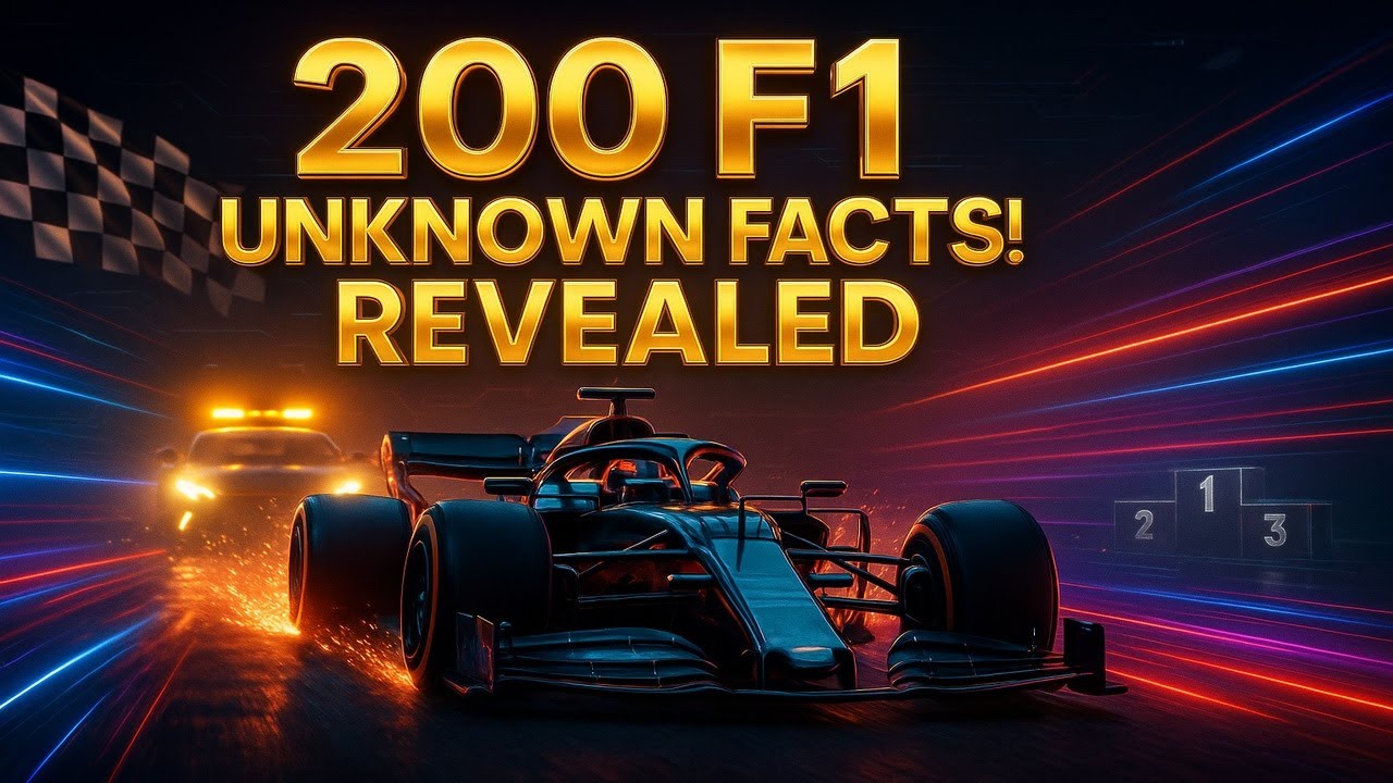 200 F1 Facts You've Never Heard Before! - YouTube