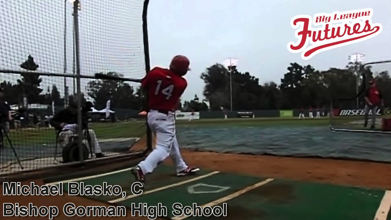 Michael Blasko, C, Bishop Gorman High School, Swing Mechanics at 200 ...