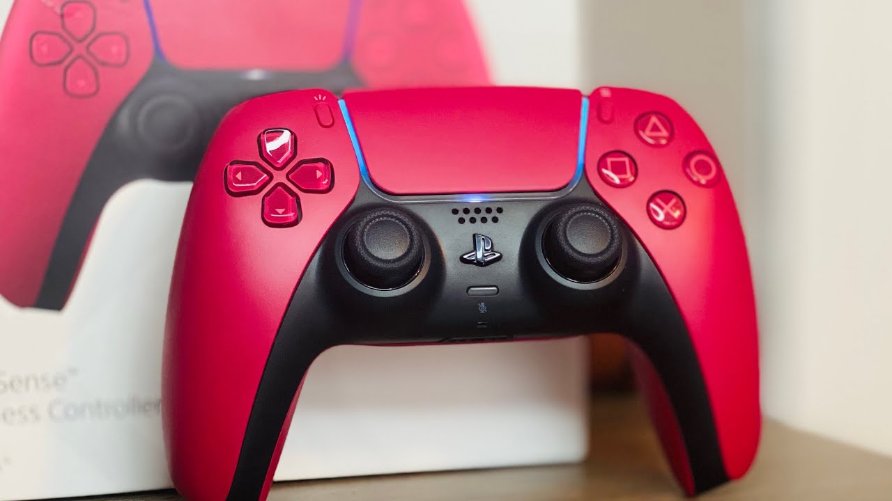 This Is The Best Looking Controller Yet! | Cosmic Red DualSense ...