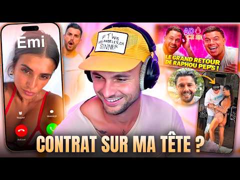 EMI AVEC MOI, UN CONTRAT sur ma TETE, KEVIN en COUPLE avec une ACTRICE pour ADULTES