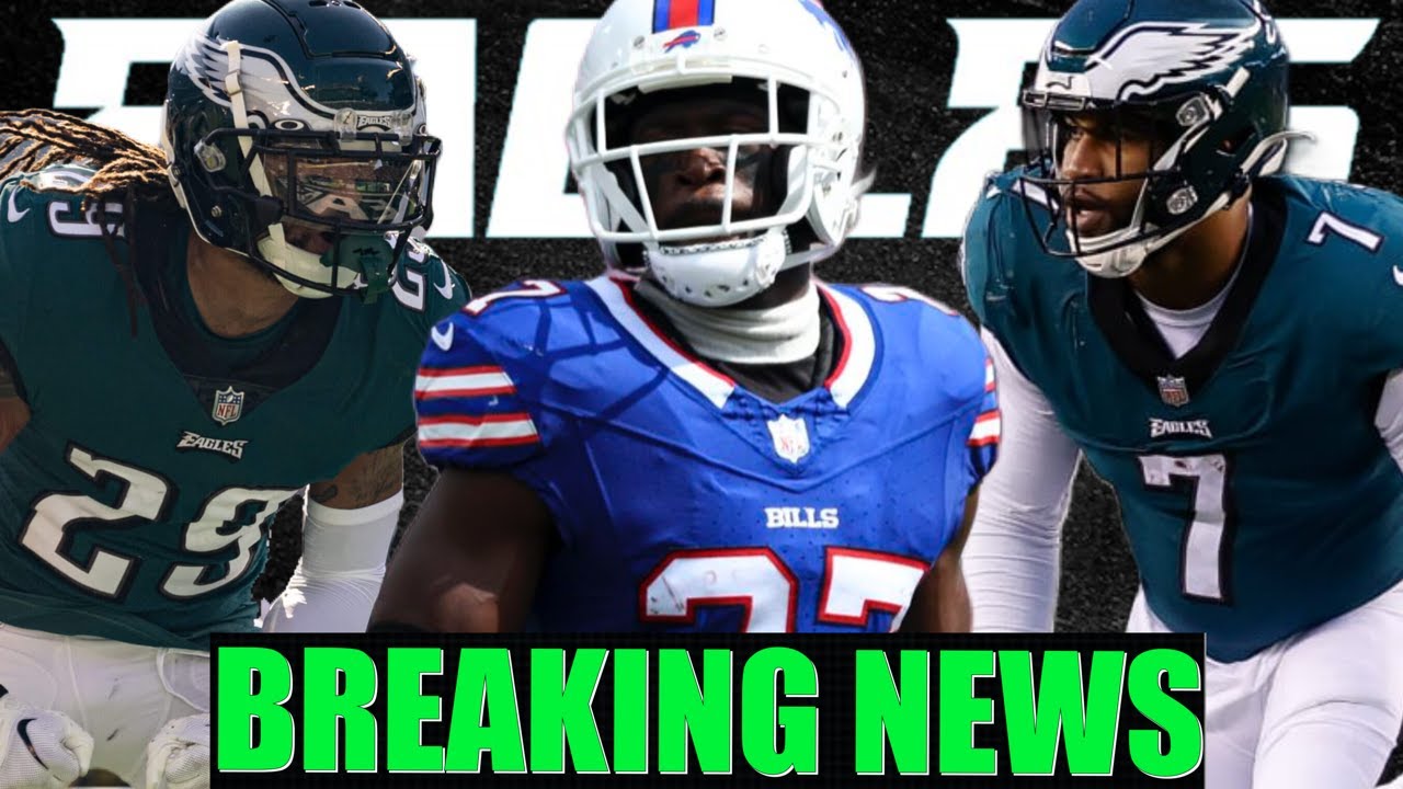 BREAKING Eagles Released Avonte Maddox 👀 CB Tre'Davious White Released ...