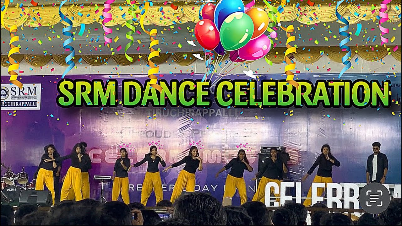 Dance celebration 🎉- srm college - YouTube