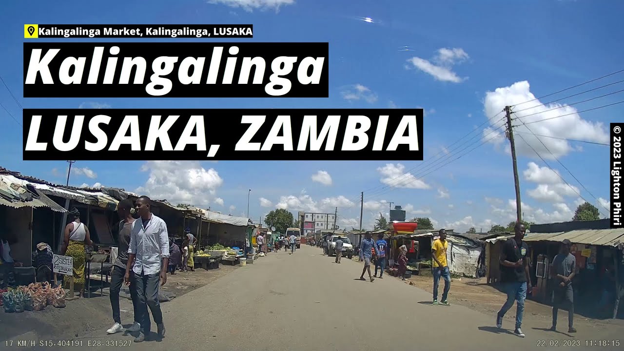 Lusaka Zambia | (Kalingalinga) Kalingalinga Market → Robert Mubiana ...