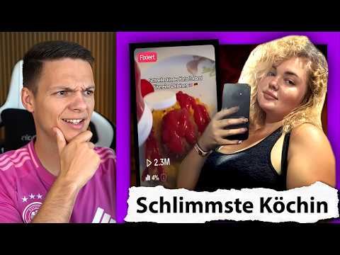 Sie ist die schlimmste Köchin im Internet