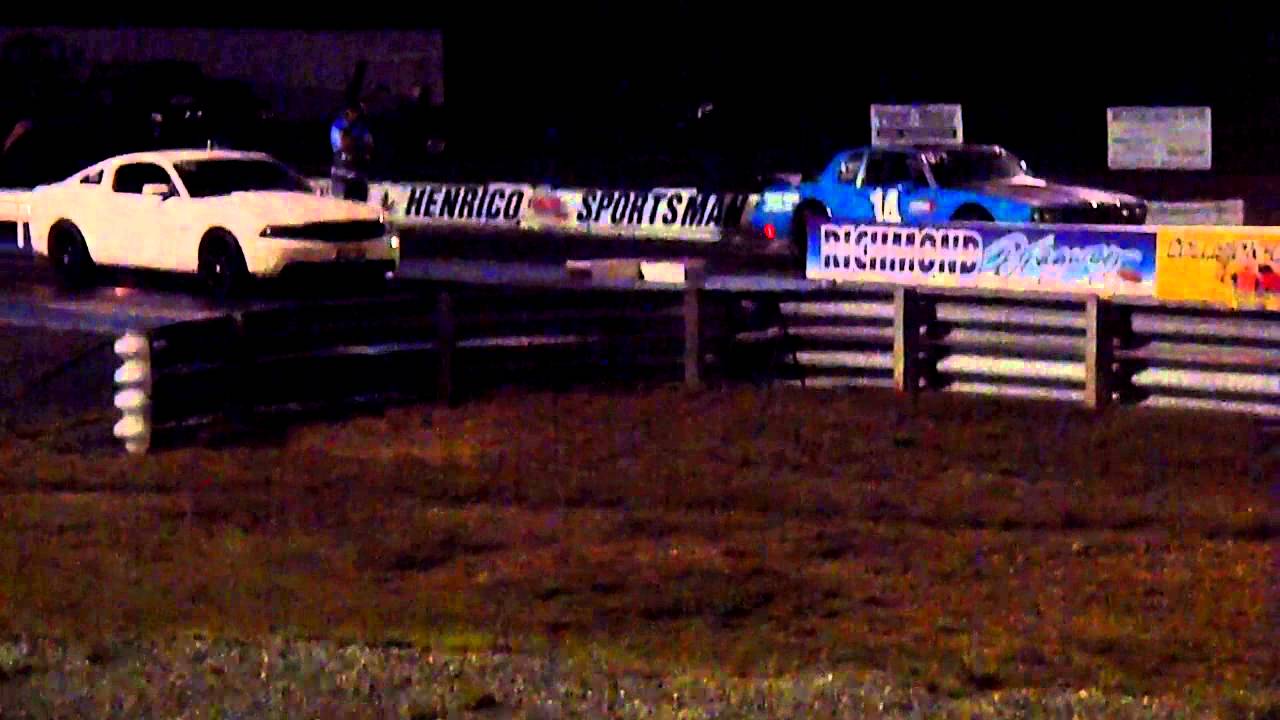 Ron drivng the monte at richmond dragway 10-17-14 - YouTube