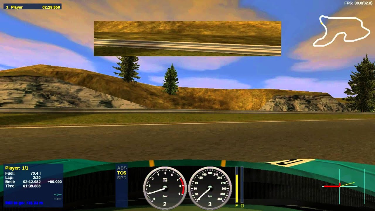 Speed Dreams Gameplay - YouTube