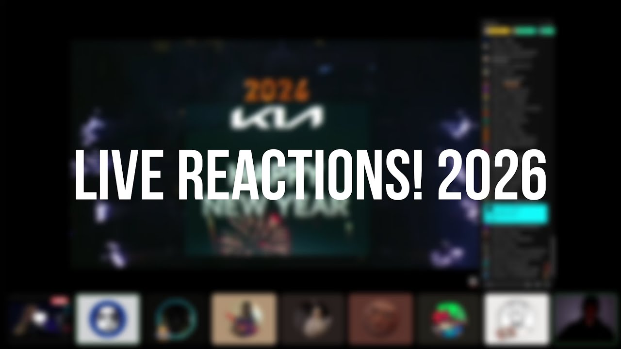 Our Reactions To New Year's Ball Drop 2026 - YouTube