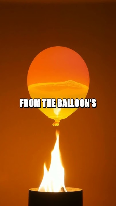 Fireproof Balloon Experiment - YouTube