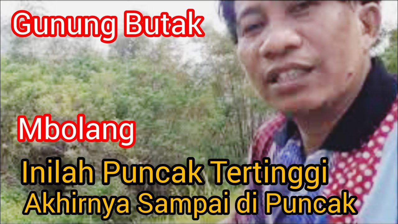 Puncak Gunung Butak 23 April 2023 - YouTube