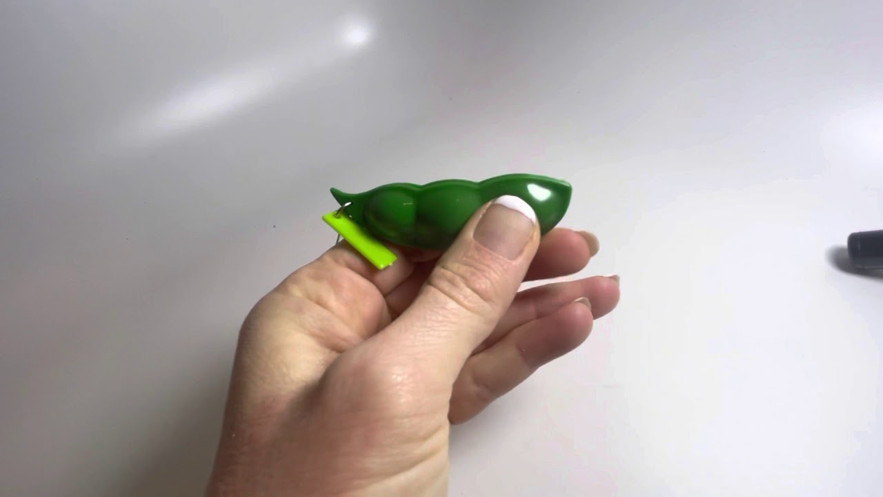 Pea pod pop fidget - YouTube