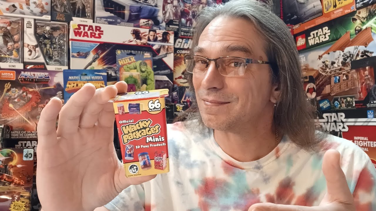 Official Wacky Packages Minis! Series 1, 2 & 3! Unboxing! - YouTube