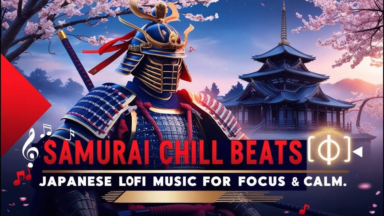 Ritmos Chill Samurai 👹⚔☯⛩️ | Música Lofi japonesa para la Concentración ...