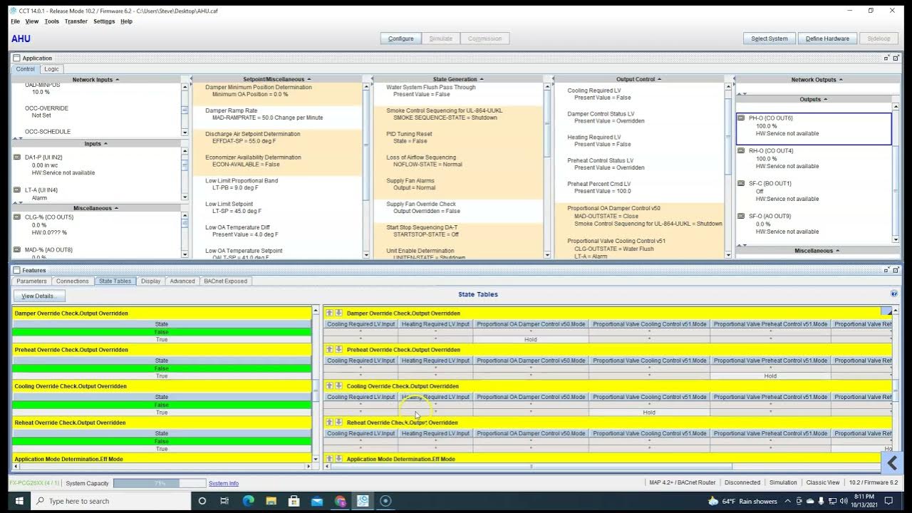 Johnson Controls CCT StateTables Overview - YouTube