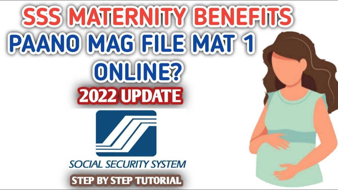 PAANO MAG SUBMIT NG SSS MATERNITY BENEFITS MAT 1 ONLINE | STEP BY STEP ...