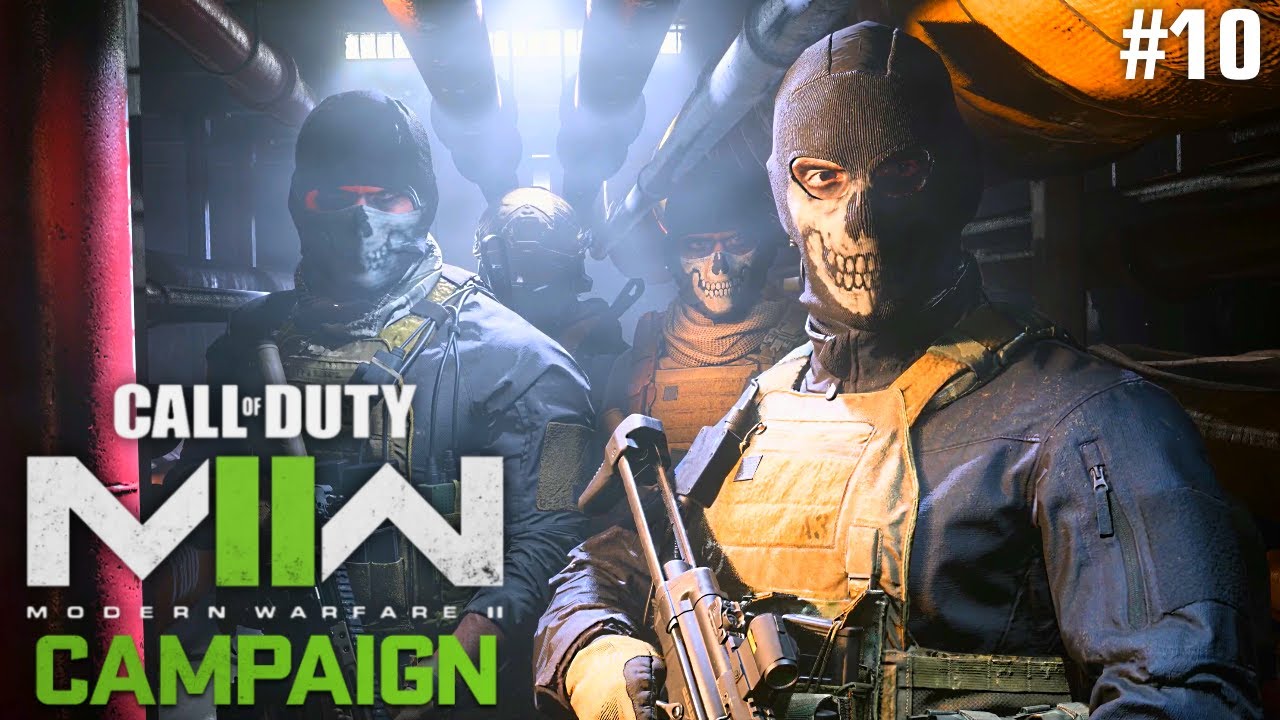 CALL OF DUTY MWII PS5 Campaign Part 10 - Ghost Team (Gameplay Walkthrough) - YouTube
