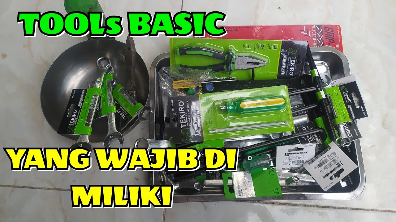 TIPS MEMILIH PERALATAN BENGKEL SEPEDA MOTOR - YouTube