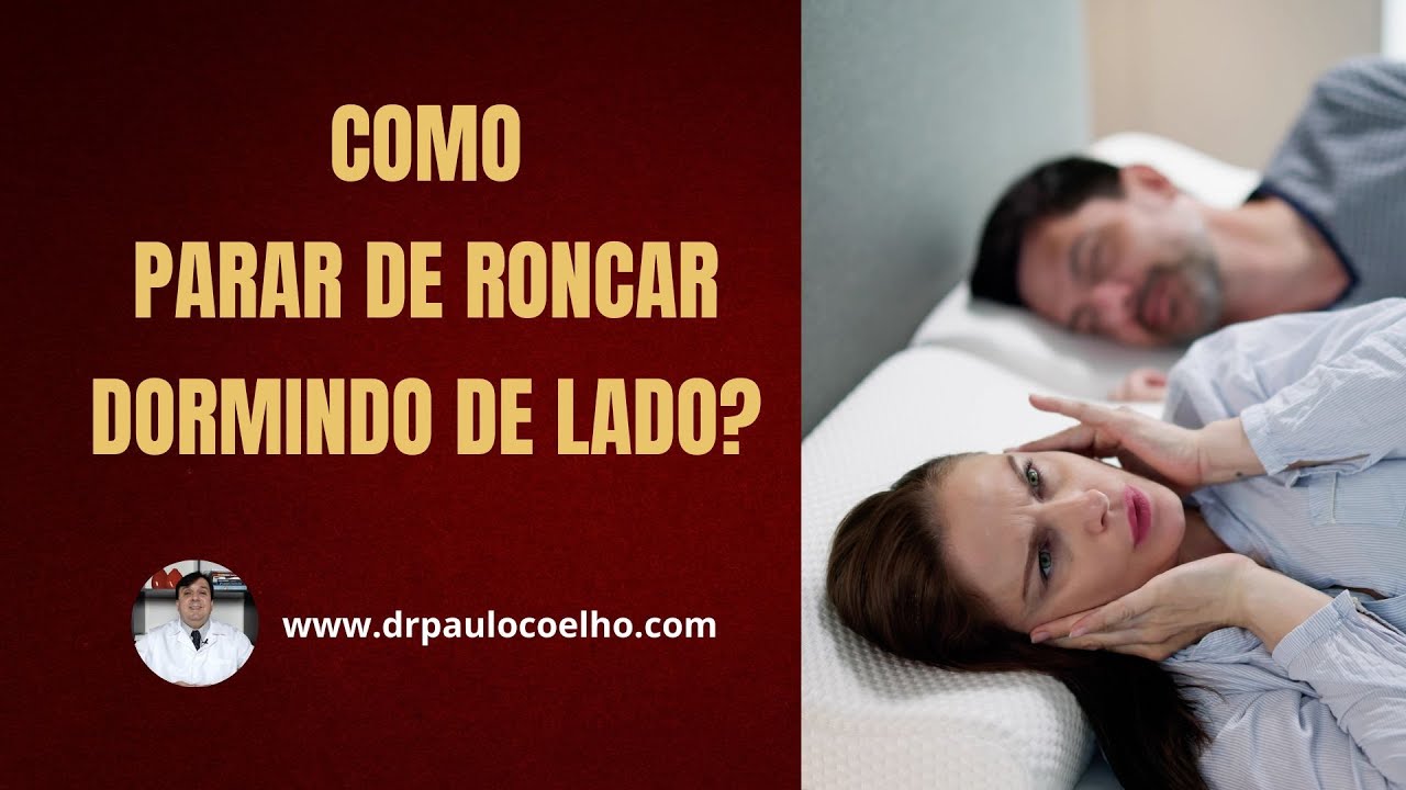 Como Parar de Roncar Dormindo de Lado? 🤔 #comopararderoncar #ronco ...