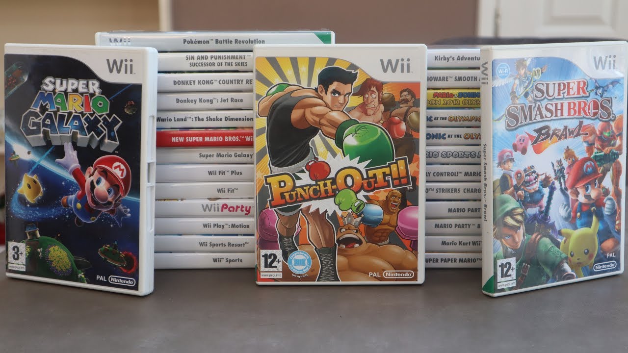 Nintendo Wii Collection Part 1 (Nintendo Games) - YouTube