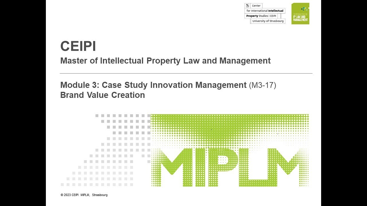 MIPLM Case Study Innovation Management 1 - YouTube