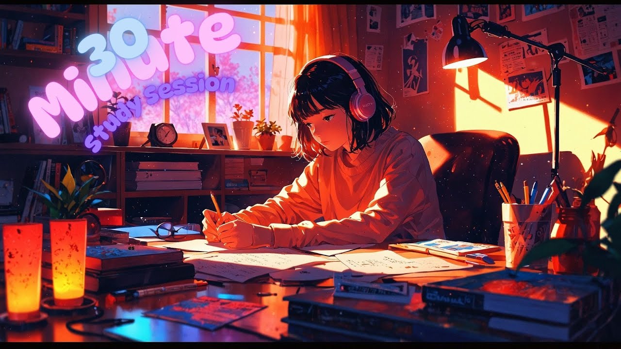 30-Minute Lo-Fi Study Session | Cozy Ambiance for Focus & Relaxation ...