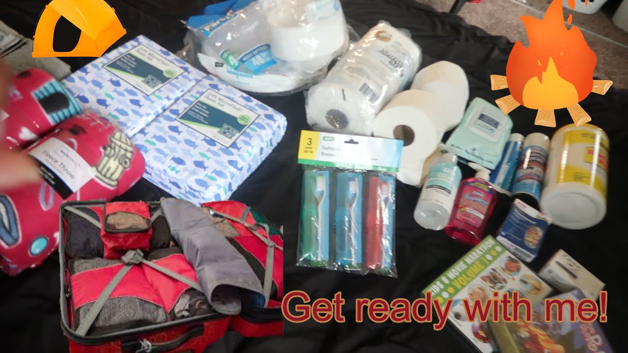 Get ready with me: CAMPING EDITION!! - YouTube