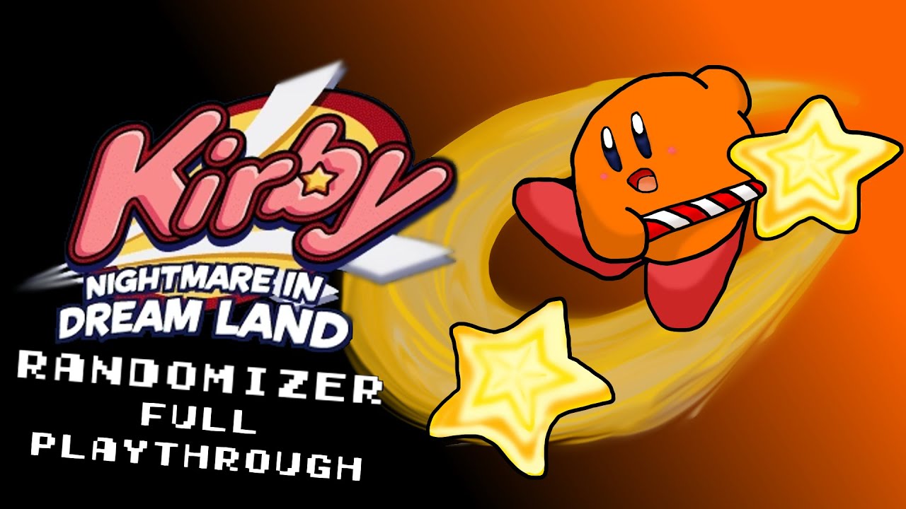 Kirby: Nightmare in Dream Land Randomizer Full Playthrough - YouTube