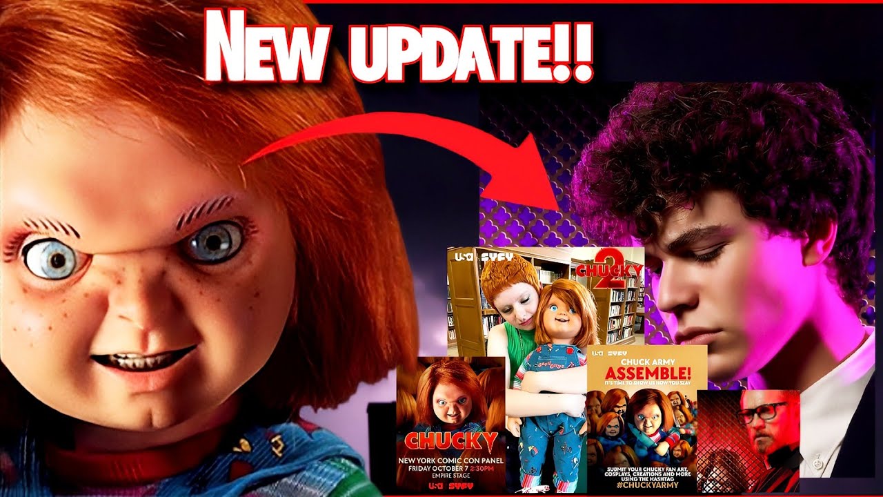 CHUCKY SEASON 2 TV SERIES NEW UPDATE PROMO PICTURES BEHIND THE SCENES ...