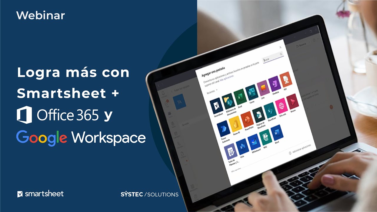 Webinar | Logra más con Smartsheet Office 365 Google Workspace - YouTube