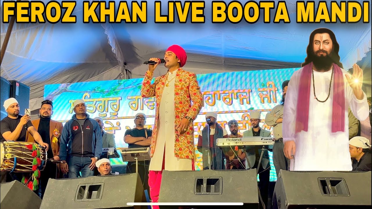 Feroz Khan Live | Boota Mandi Live | Feroz Khan Live Show @Rkayvlogs ...