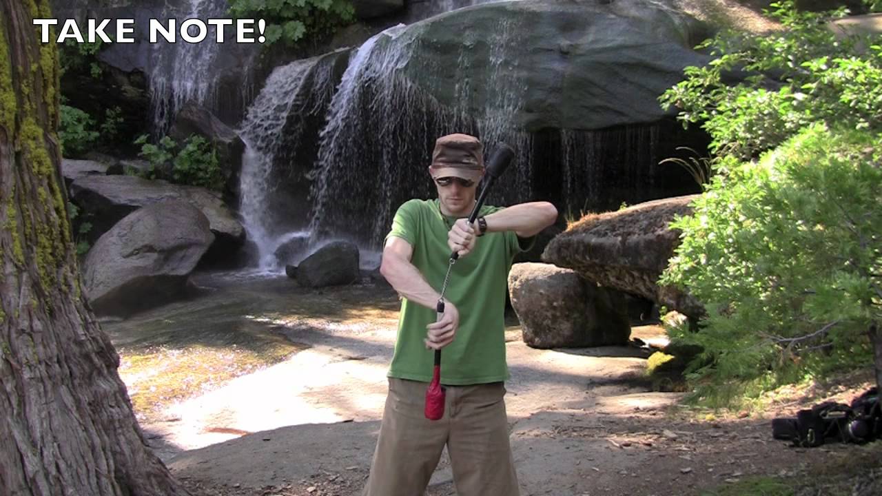 Fire Nunchuck Lessons Part 1 - YouTube