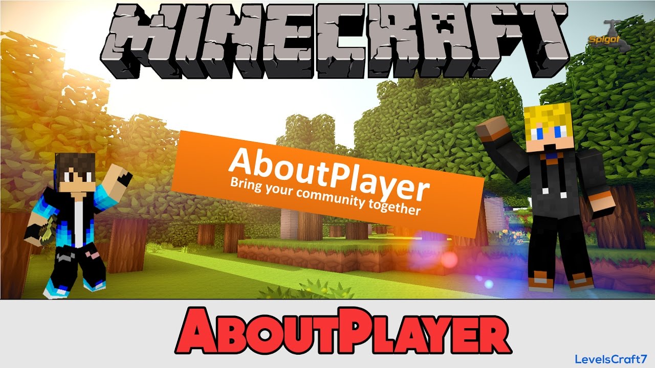 AboutPlayer Spigot Bukkit Plugin Minecraft 1.8-1.11 | FR | Tutoriel | LevelsCraft7 - YouTube