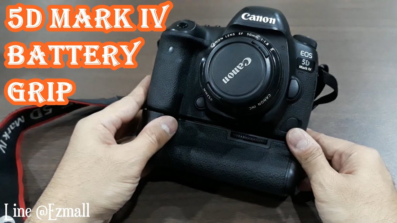 Canon EOS 5D Mark IV / 5D4 - Battery Grip(แบ็ตเตอรี่กริ้ป) by Ezmall ...