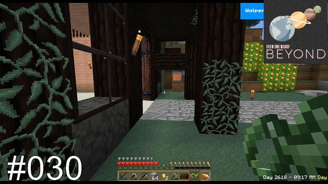 Minecraft FTB Beyond #030 Das Haus ist fertig | german - YouTube