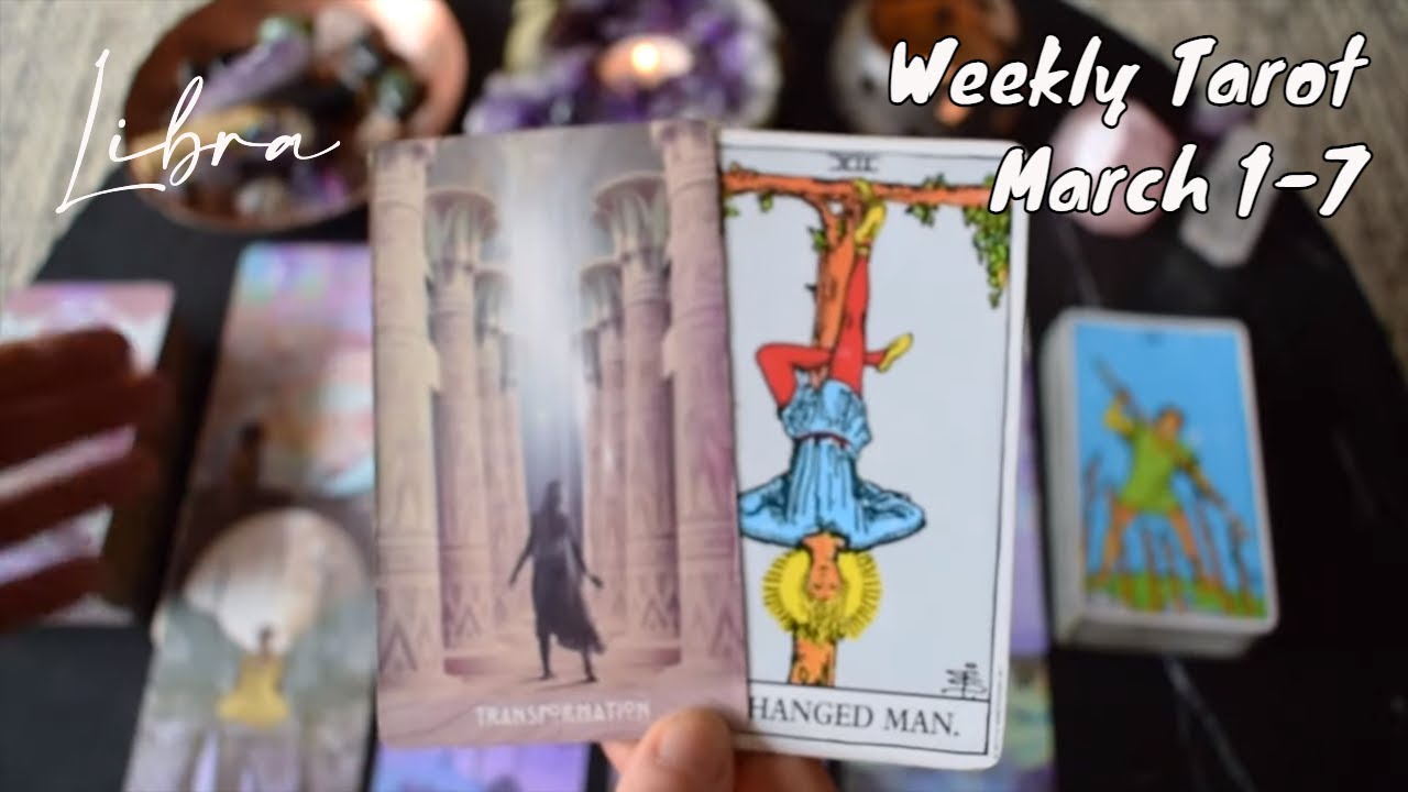 LIBRA WEEKLY TAROT | THIS IS SPOOKY! I'VE NEVER EXPERIENCED THIS IN A ...