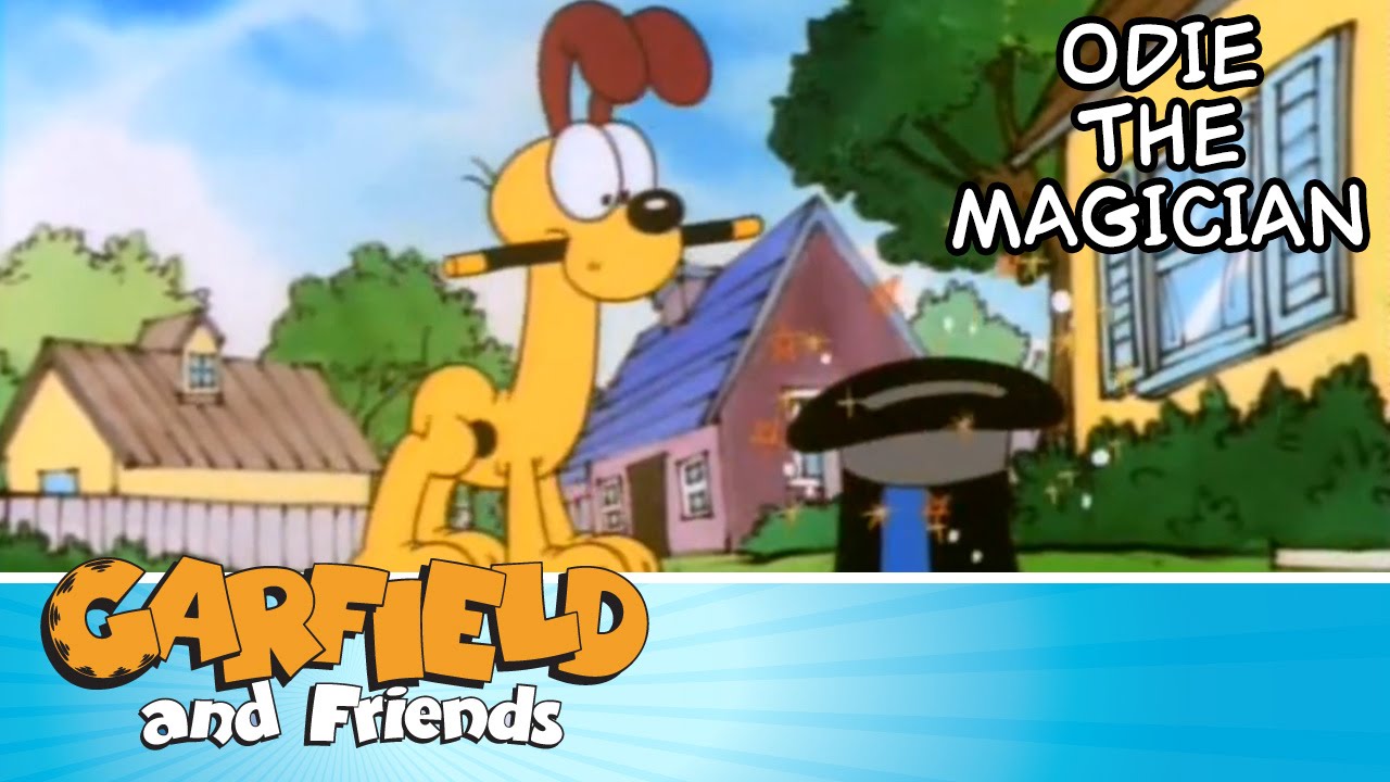 Odie VS the Magician! - Garfield & Friends - YouTube