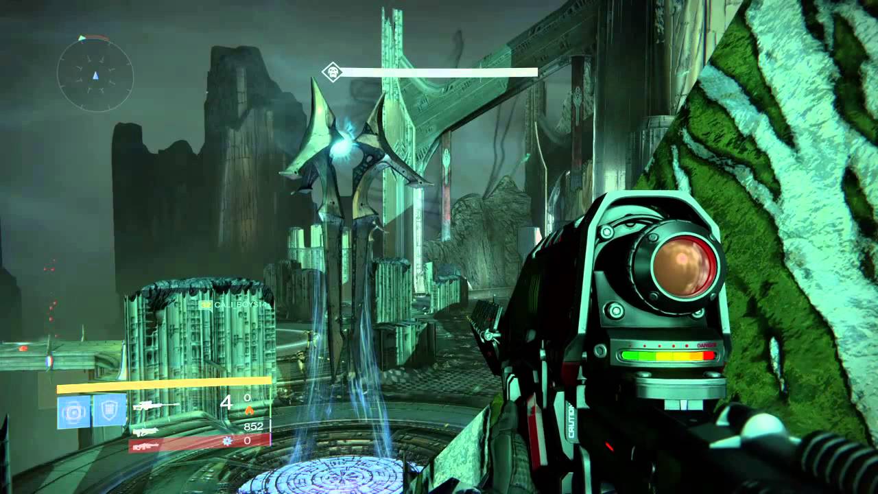 Crota hard mode cheese bridge two manning it ps4 - YouTube