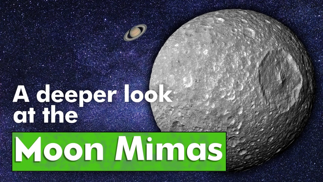 "Mimas Unveiled: Saturn's Death Star Moon Revealed! | Space Exploration ...
