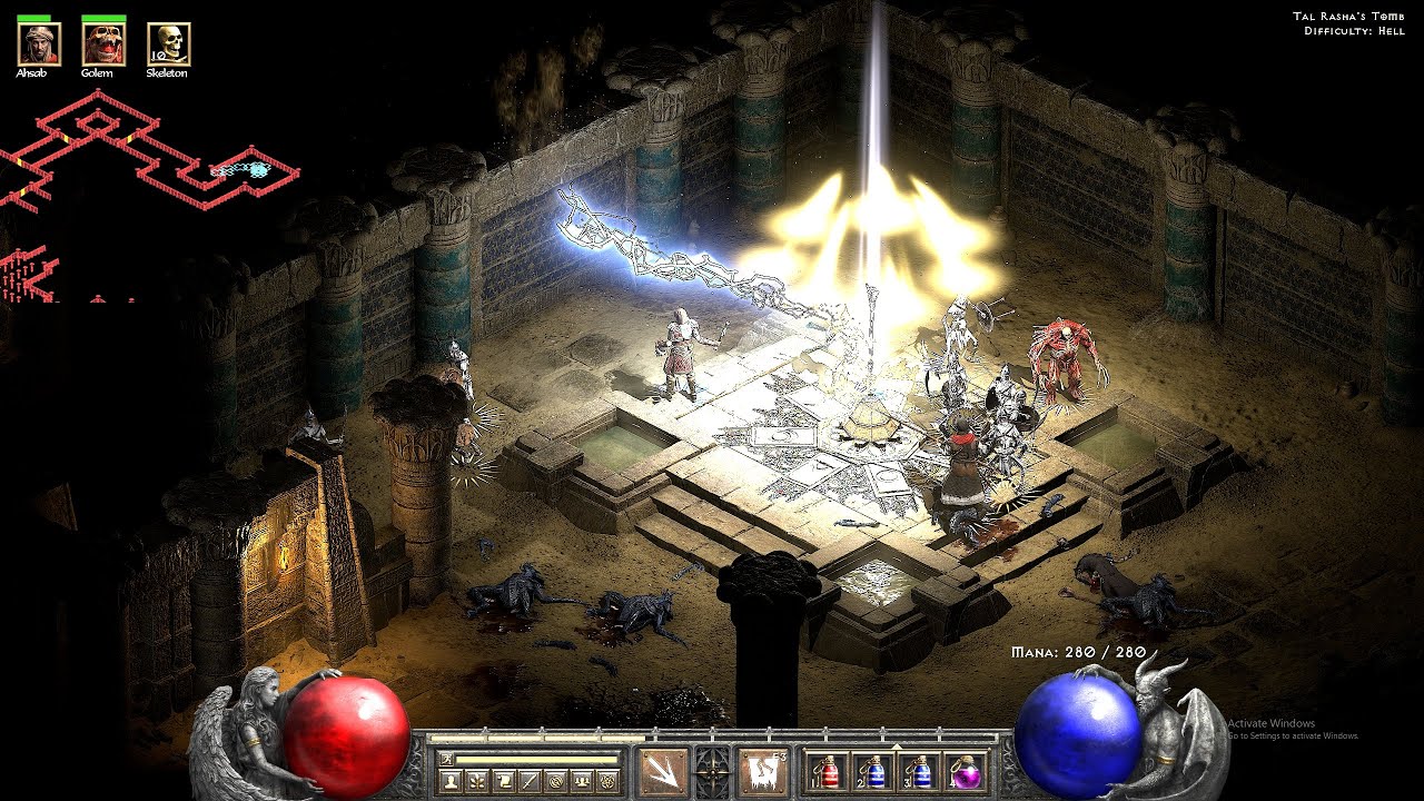 "DURIEL'S TWISTED ESSENCE DROP" Diablo 2 Necro Part 80 - YouTube