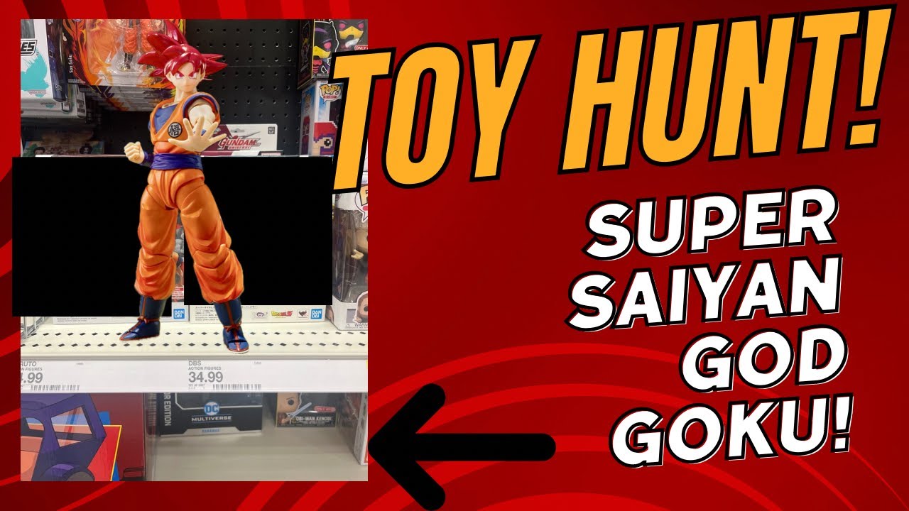 TOY HUNT FOR SSJG GOKU!……. Plus small figure update! - YouTube