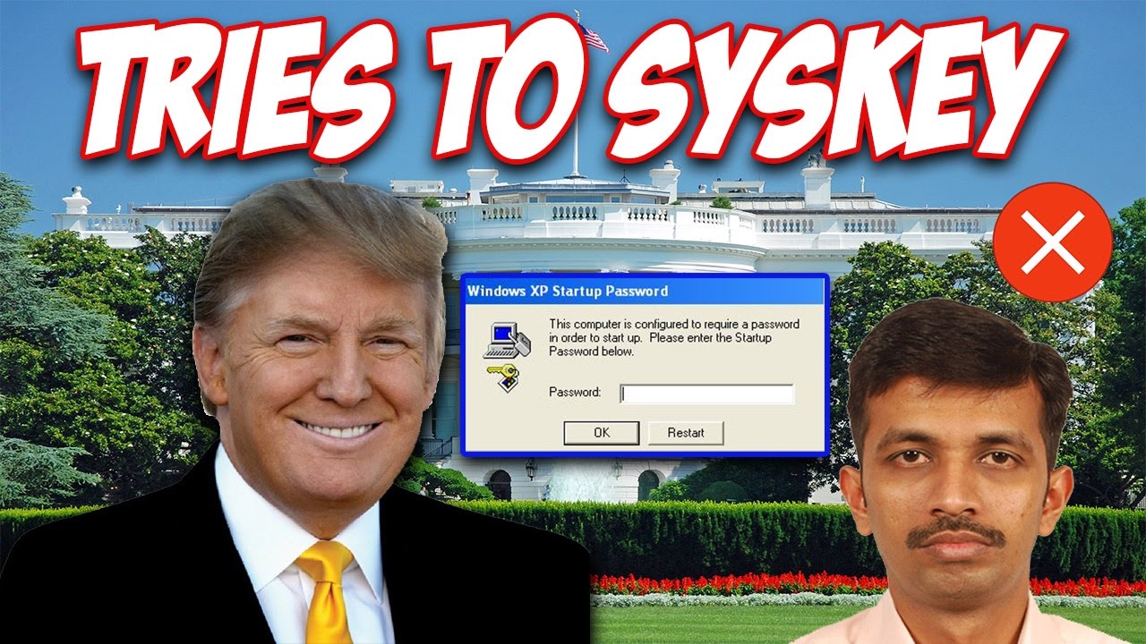 DONALD TRUMP vs ANGRY TECH SUPPORT SCAMMER | TRIES TO SYSKEY| - YouTube