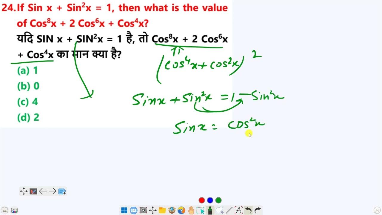 if-sin-x-sin-2x-1-then-what-is-the-value-of-cos-8x-2-cos-6x