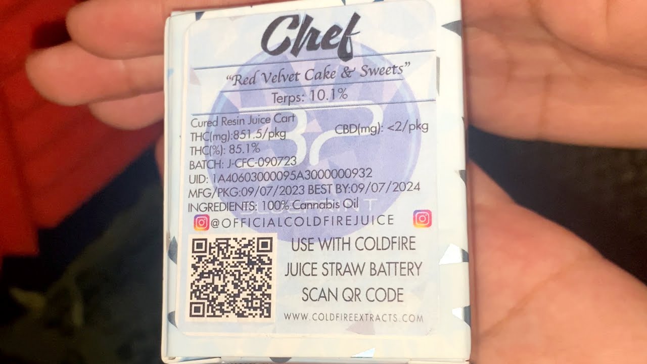 Chef👨🏽‍🍳🤌🏽 Colab by ColdFire Extracts x BluePrint🍃🍯 w/ Myster Battery 🔋 ...