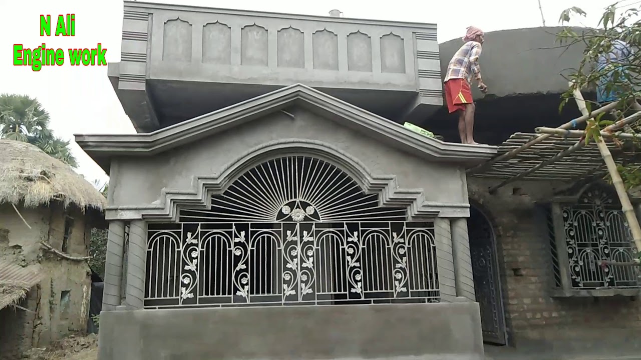 how to make box grill and plaster - YouTube