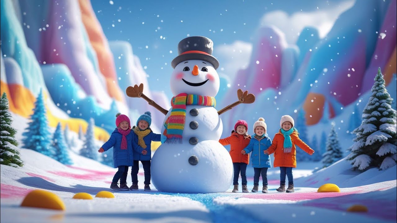 " ️ Snowball Song - Fun Winter Nursery Rhymes for Kids! 🎶 Sing Along ...